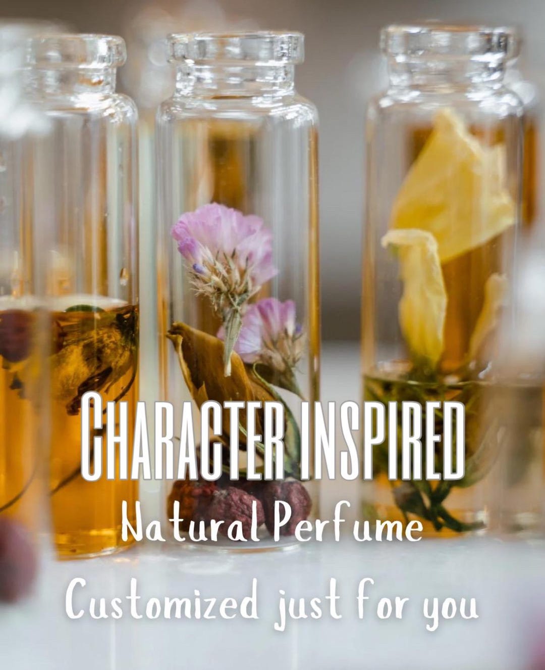 Character Perfume - Custom Made - Etsy