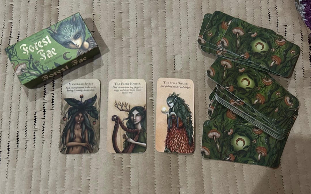 Pre-loved Fairy/fae Oracle Cards - Etsy