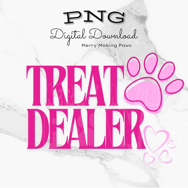 Treat Dealer PNG Clipart Digital Download Great for Printing Shirts ...