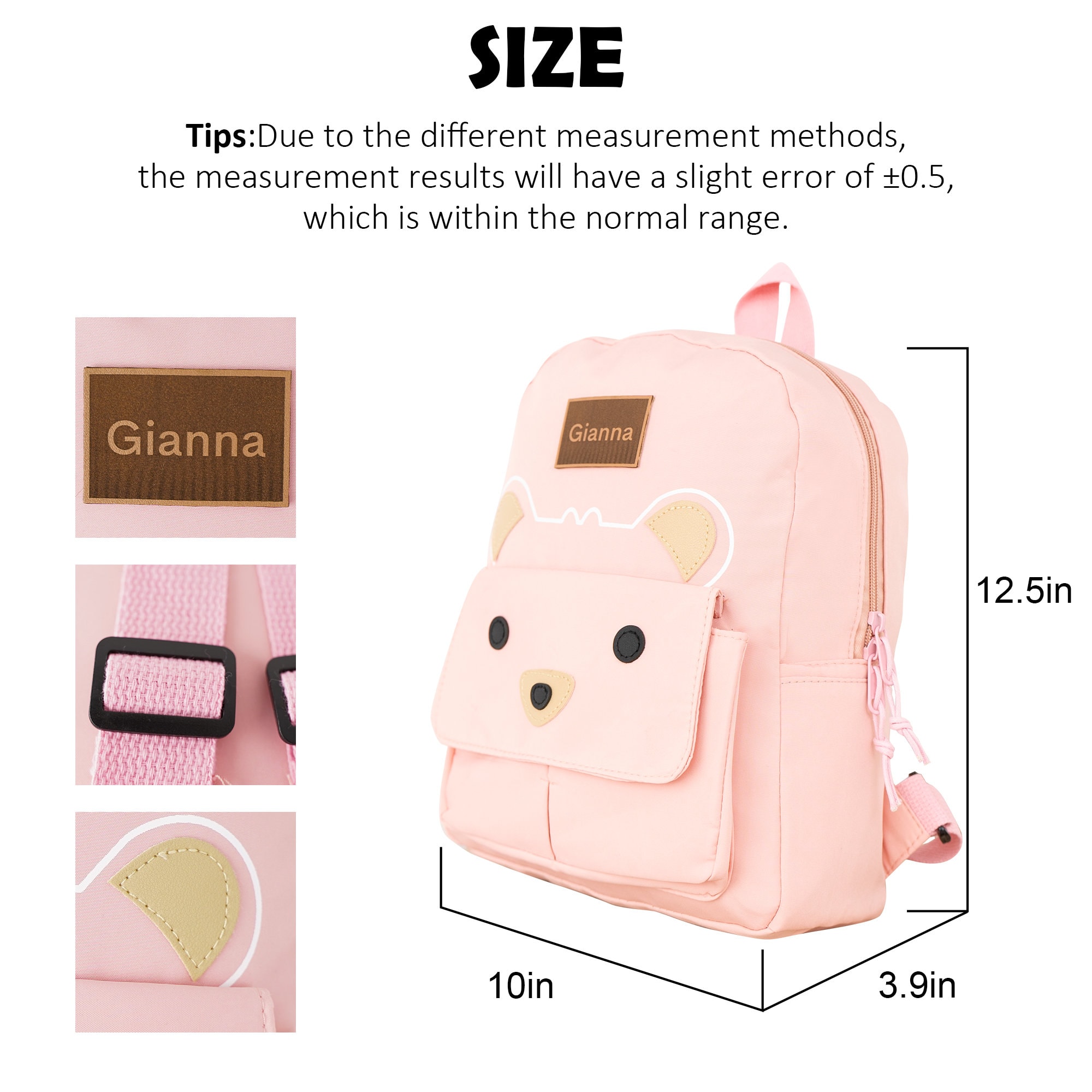 Personalized Kids Backpack, Custom Children Backpack, Preschool Kids ...