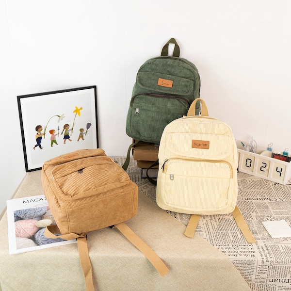 Vintage School Backpack - Etsy