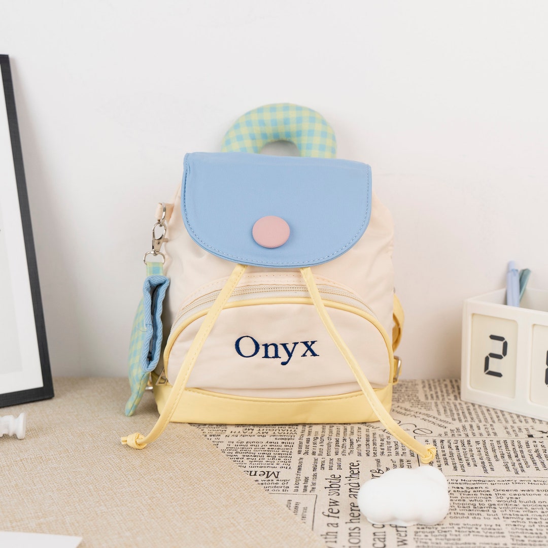 Personalized Mini Backpack for Girls, Monogram Toddler Backpack, Girls ...