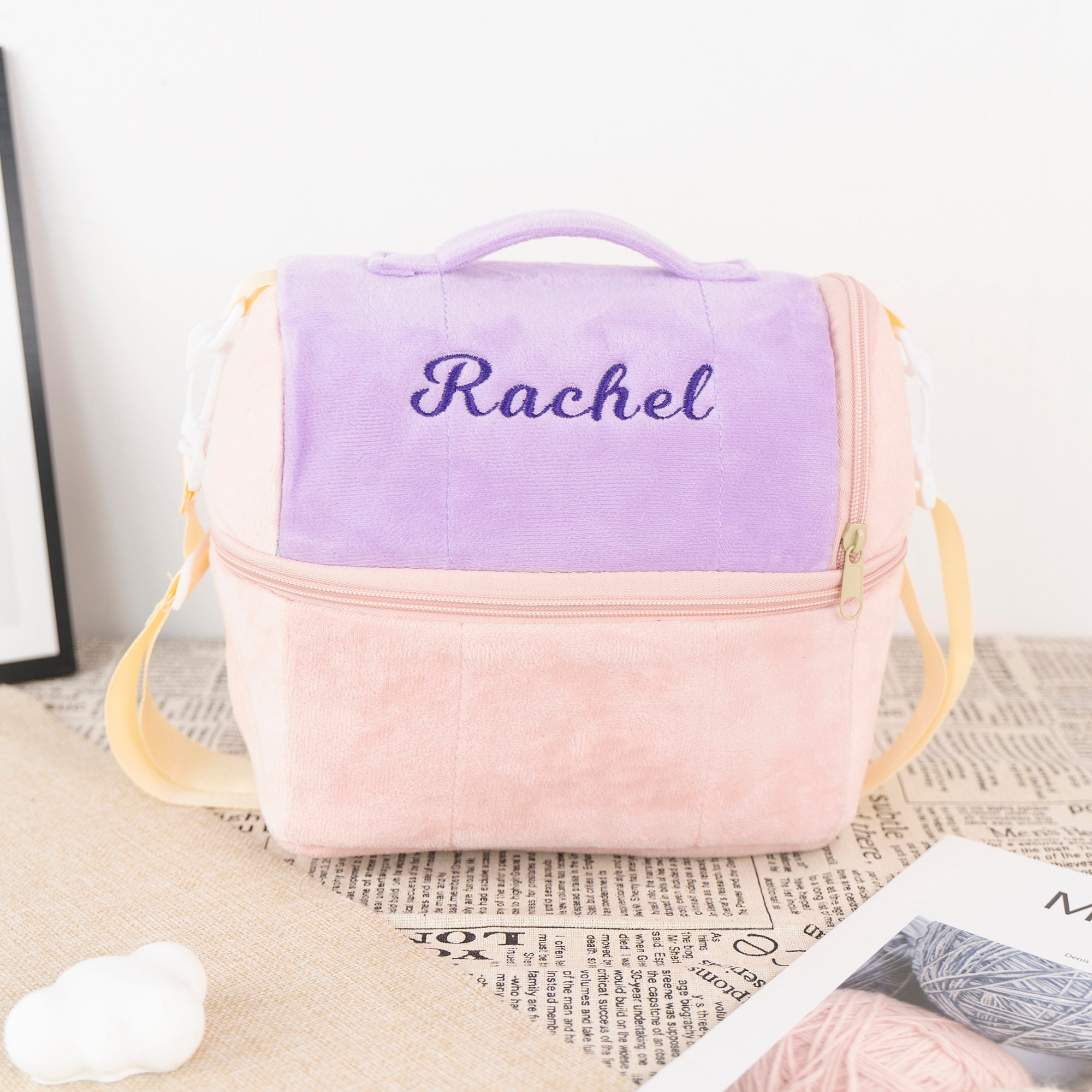 Personalized Lunch Bag, Insulated Bento Bag, Large Capacity Lunch Box ...