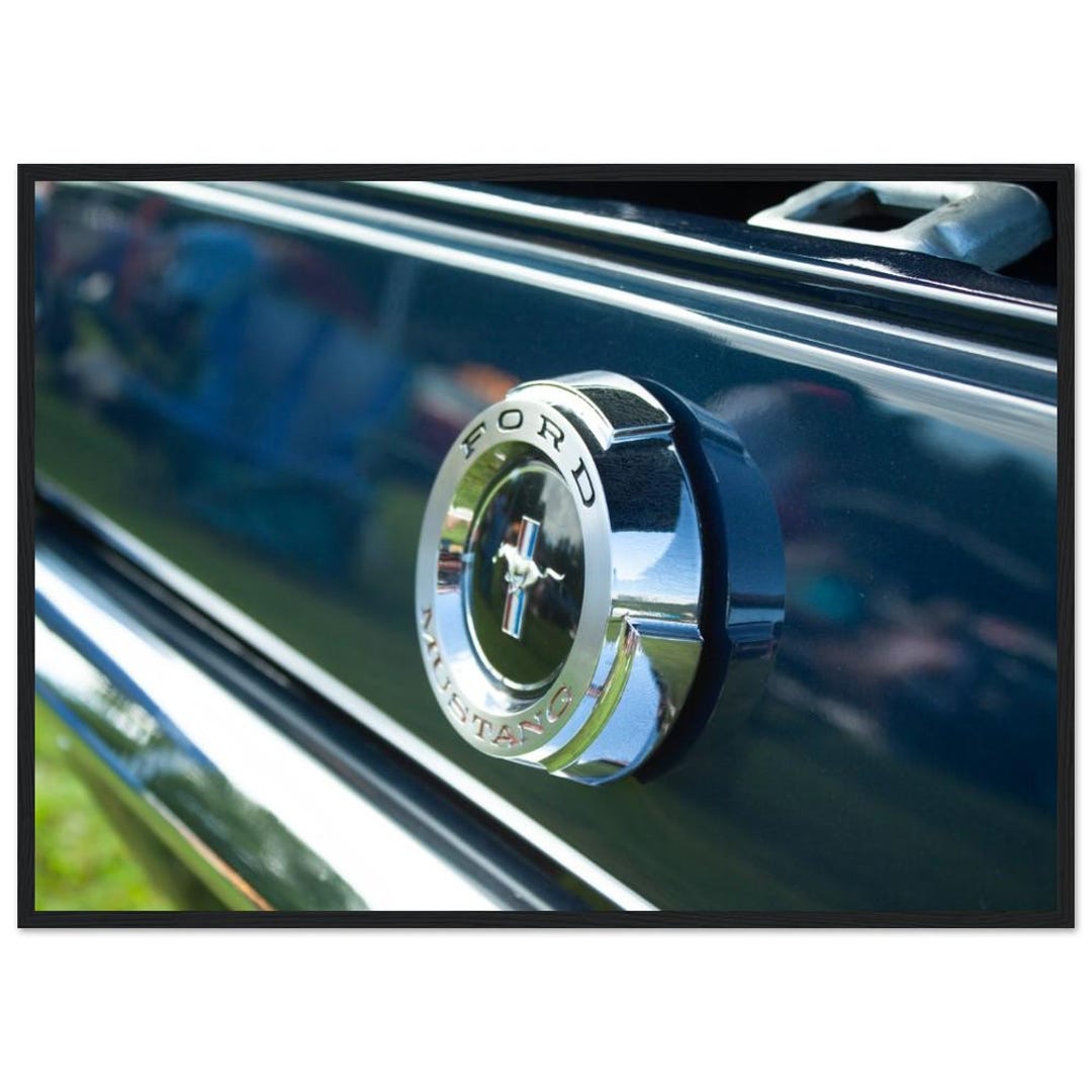Ford Mustang Car Poster - Etsy