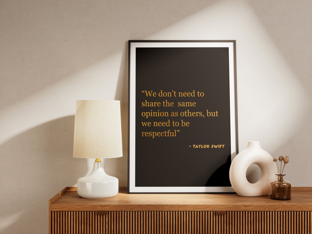Taylor Swift Motivational Poster, Taylor Swift Motivation Wall Art ...
