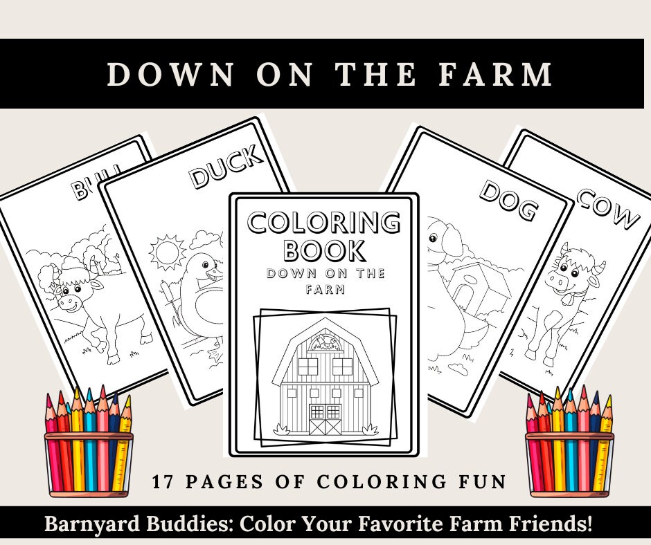 Coloring Books Sea Animals Coloring Wild Animal Coloring Farm Animal ...