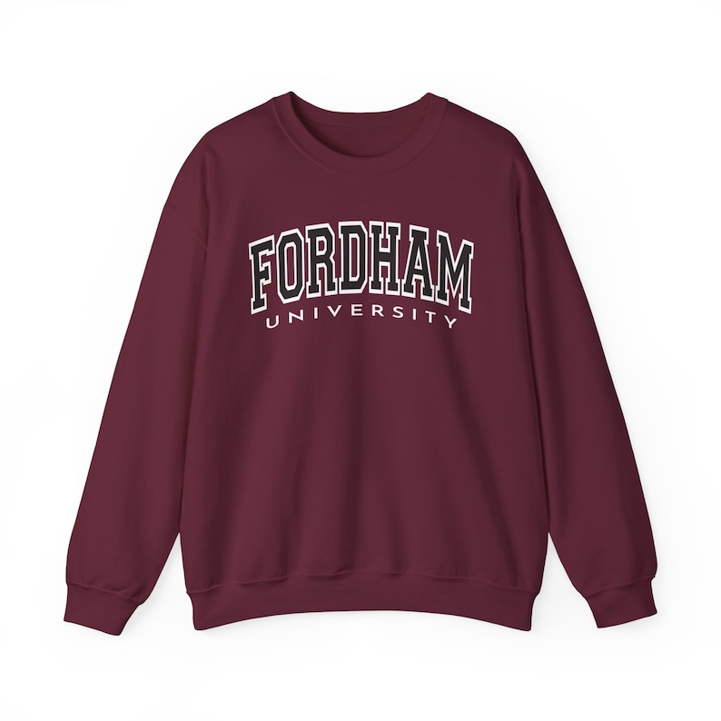 Fordham University Crewneck Sweater, FU Sweatshirt, Fordham Sweater - Etsy
