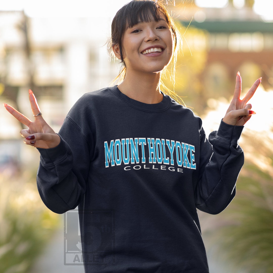 Mount Holyoke College Sweater, Mt Holyoke Sweatshirt, Lyons MHC Sweater ...
