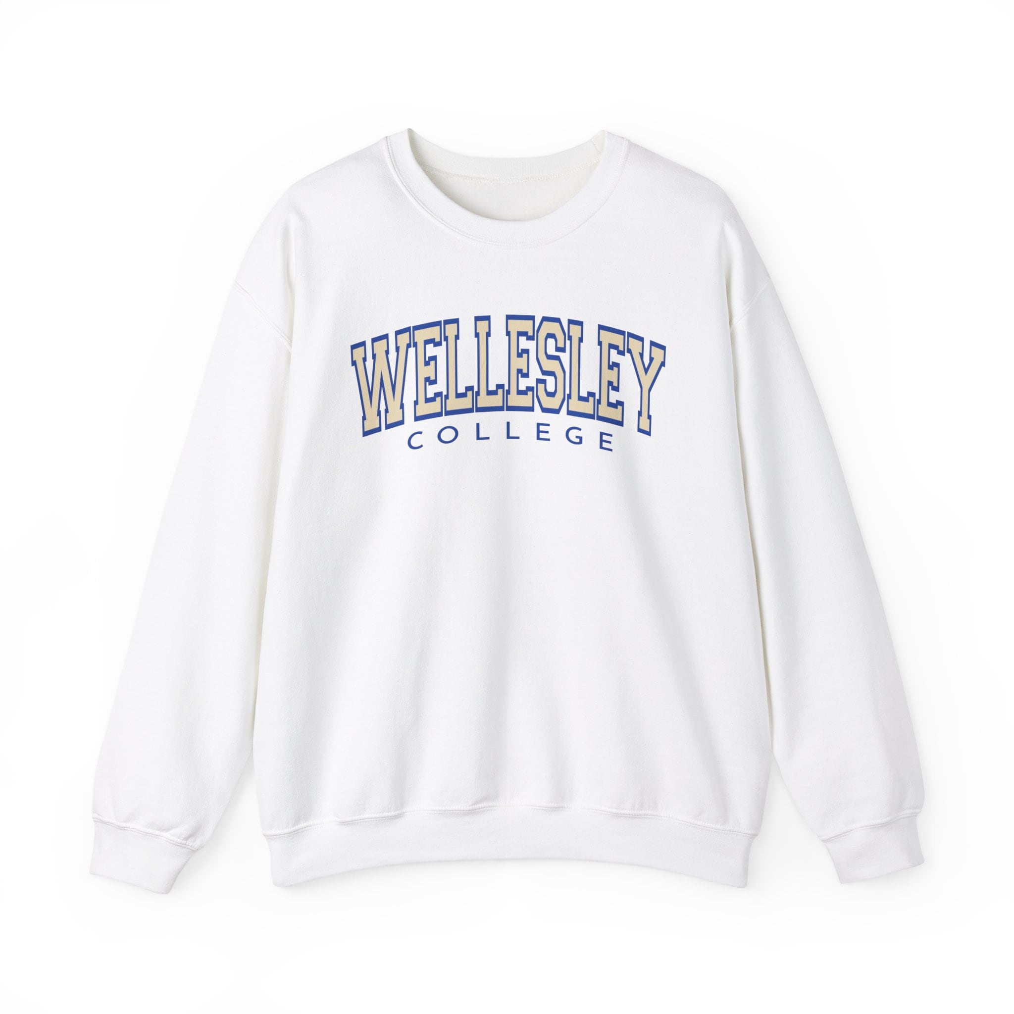 Wellesley College Crewneck Sweater, Wellesley Sweatshirt, WC Sweater - Etsy