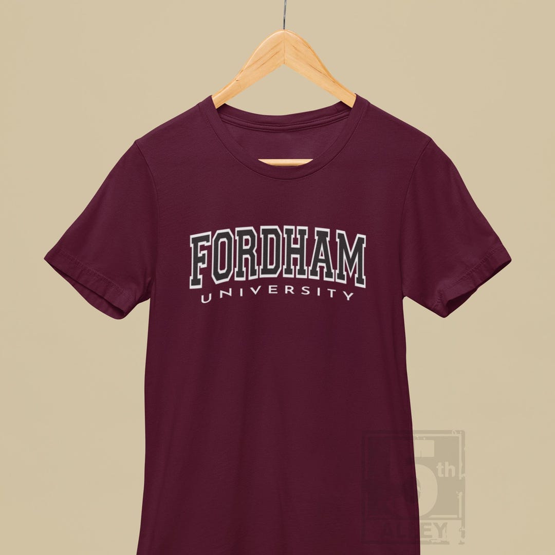 Fordham University Tshirt, Fordham Unisex Shirt - Etsy