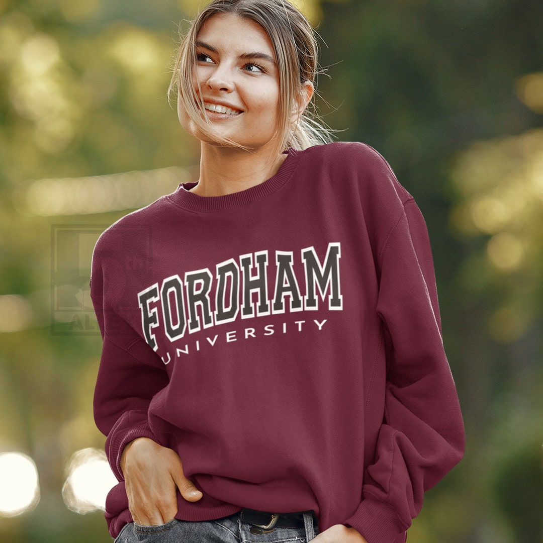 Fordham University Crewneck Sweater, FU Sweatshirt, Fordham Sweater - Etsy