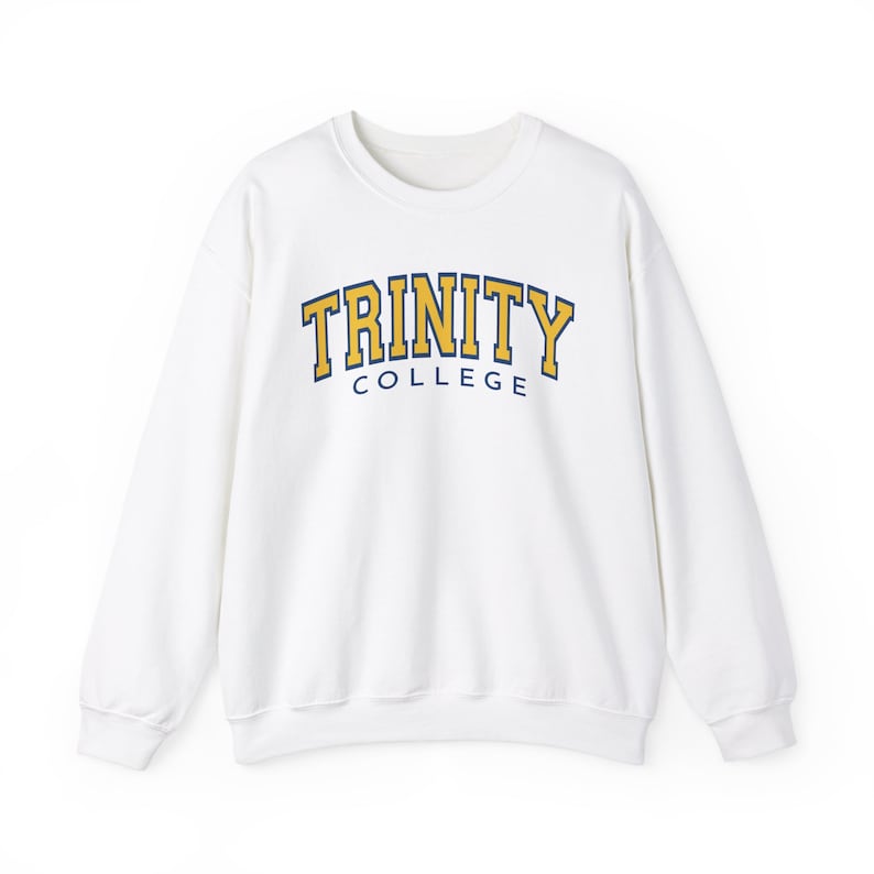 Trinity College Sweater, Trinity College Crewneck Sweatshirt, Trinity ...