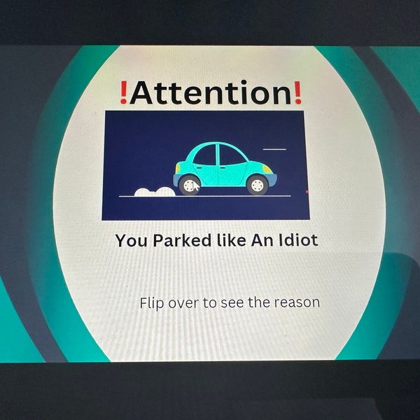 Parking Cards - Etsy Canada