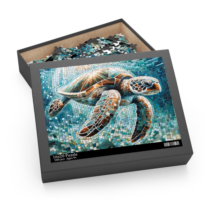 Turtle Puzzle - Etsy