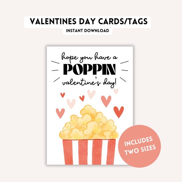 Popcorn Tags - Etsy