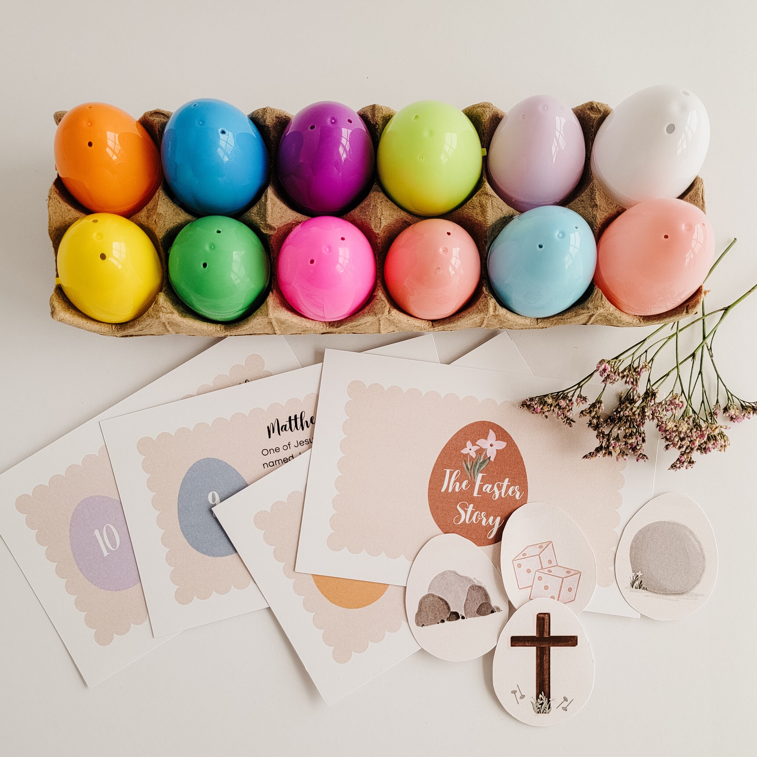 Resurrection Eggs Printables, Easter Story Egg Hunt (digital Download ...