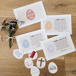 Resurrection Eggs PRINTABLES, Easter Story Egg Hunt, LDS Easter Symbols ...