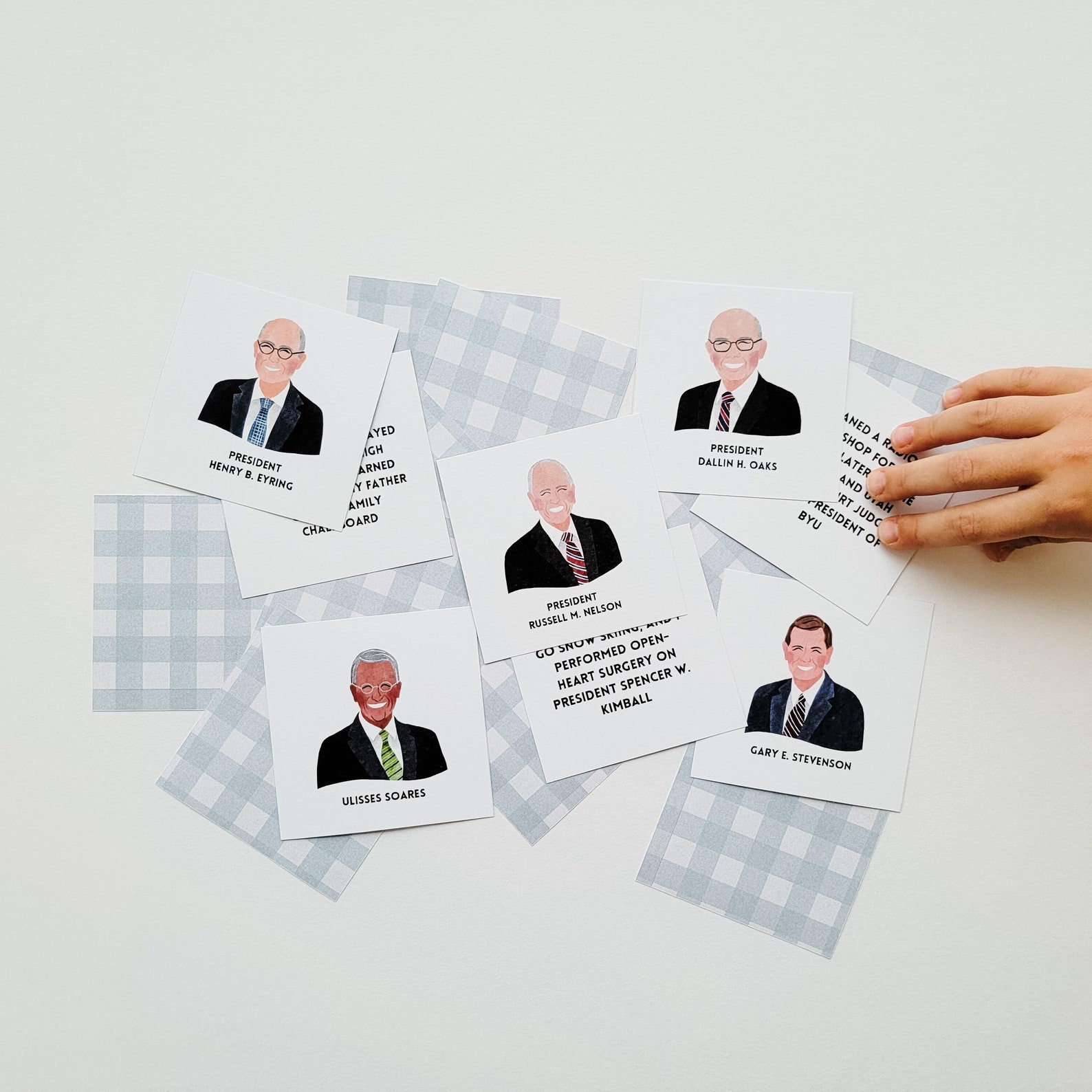 Prophet Apostle Matching Game, LDS General Authorities Matching ...