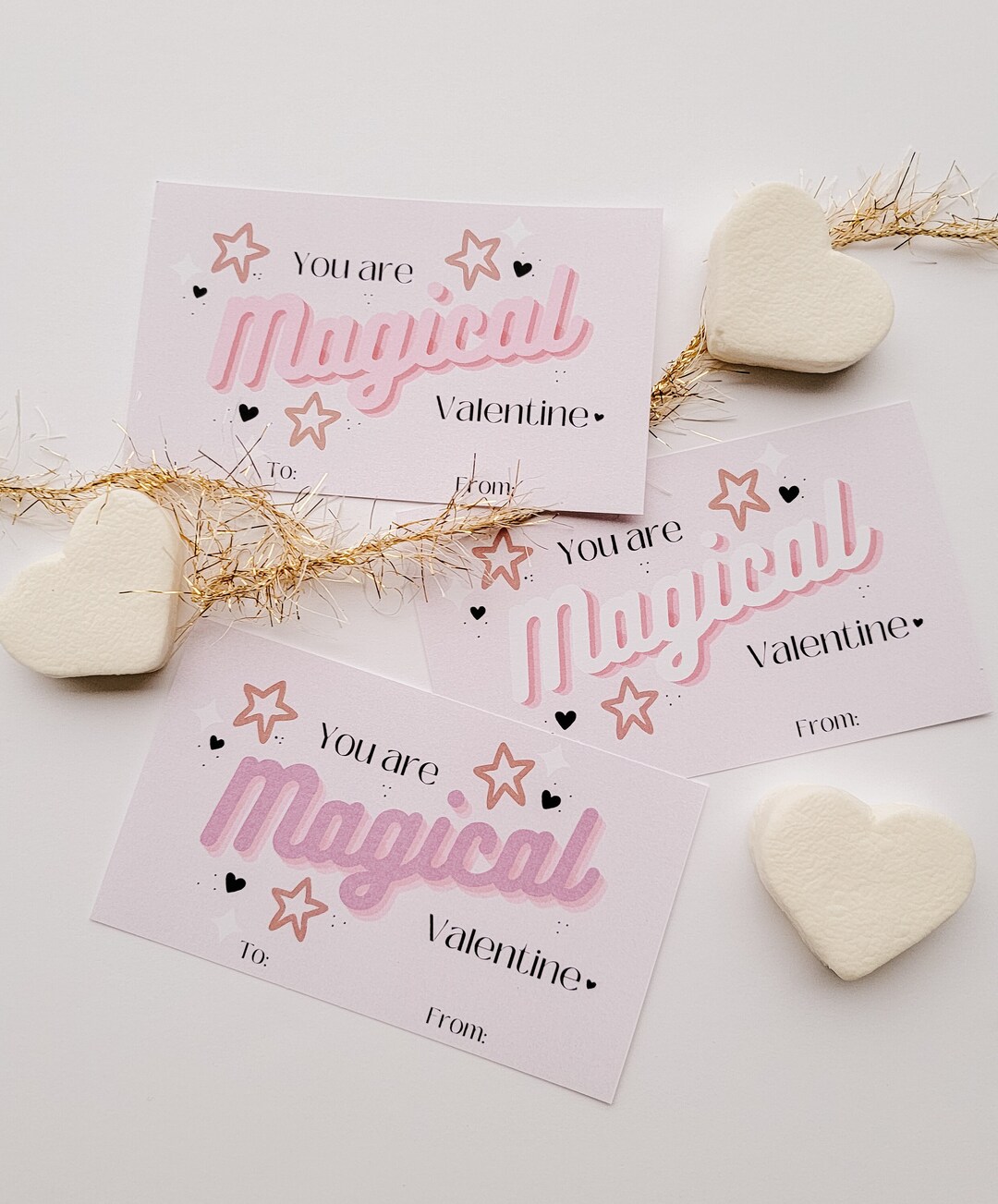 You Are Magical Valentine, Printable Valentine Cards, Unicorn Valentine ...