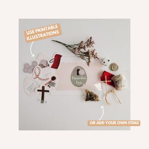 Resurrection Eggs PRINTABLES, Easter Story Egg Hunt, LDS Easter Symbols ...