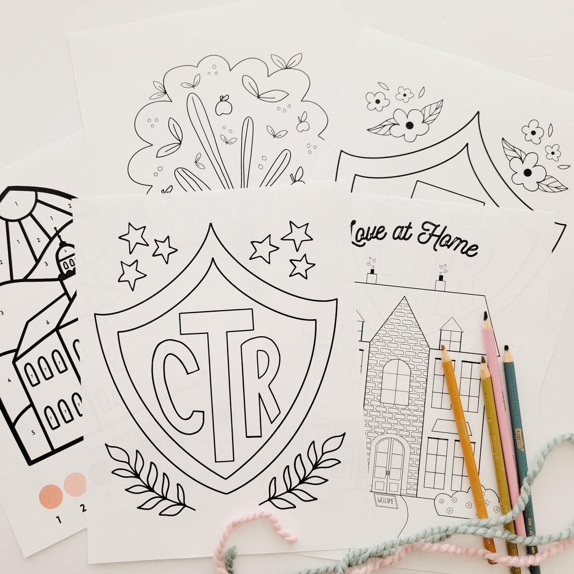 LDS General Conference Coloring Pages (digital Download)printable ...