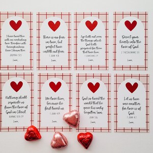 LDS Scripture Valentine Cards, Bible Verse Valentines Tag, YW ...