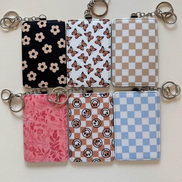 Keychain Wallet - Etsy