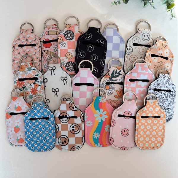 Preppy Keychain - Etsy