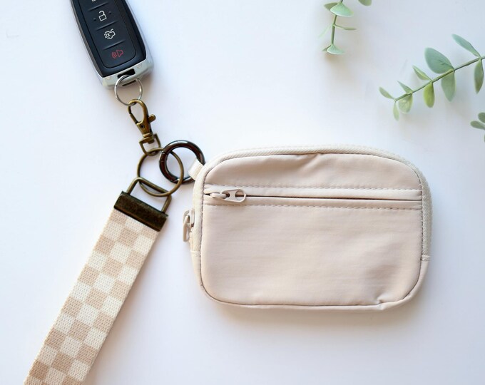 Handmade Quilted Keychain Pouch / Accessory Holder / Wallet - Etsy