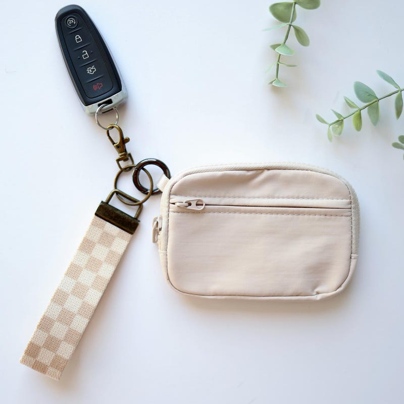 Keychain Wallet - Etsy