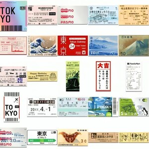 Japanese Tokyo Travel Stickers: Waterproof PVC Decals (60 Pieces) - Etsy