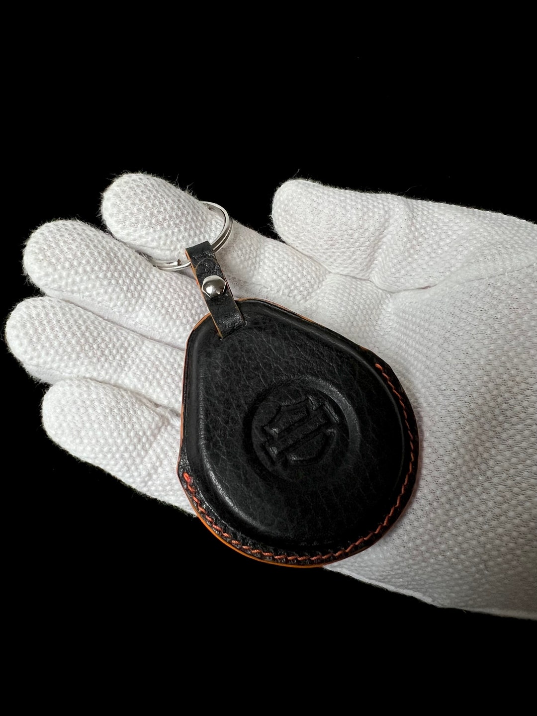 Handcrafted Harley Davidson Leather Key Fob Cover - Etsy