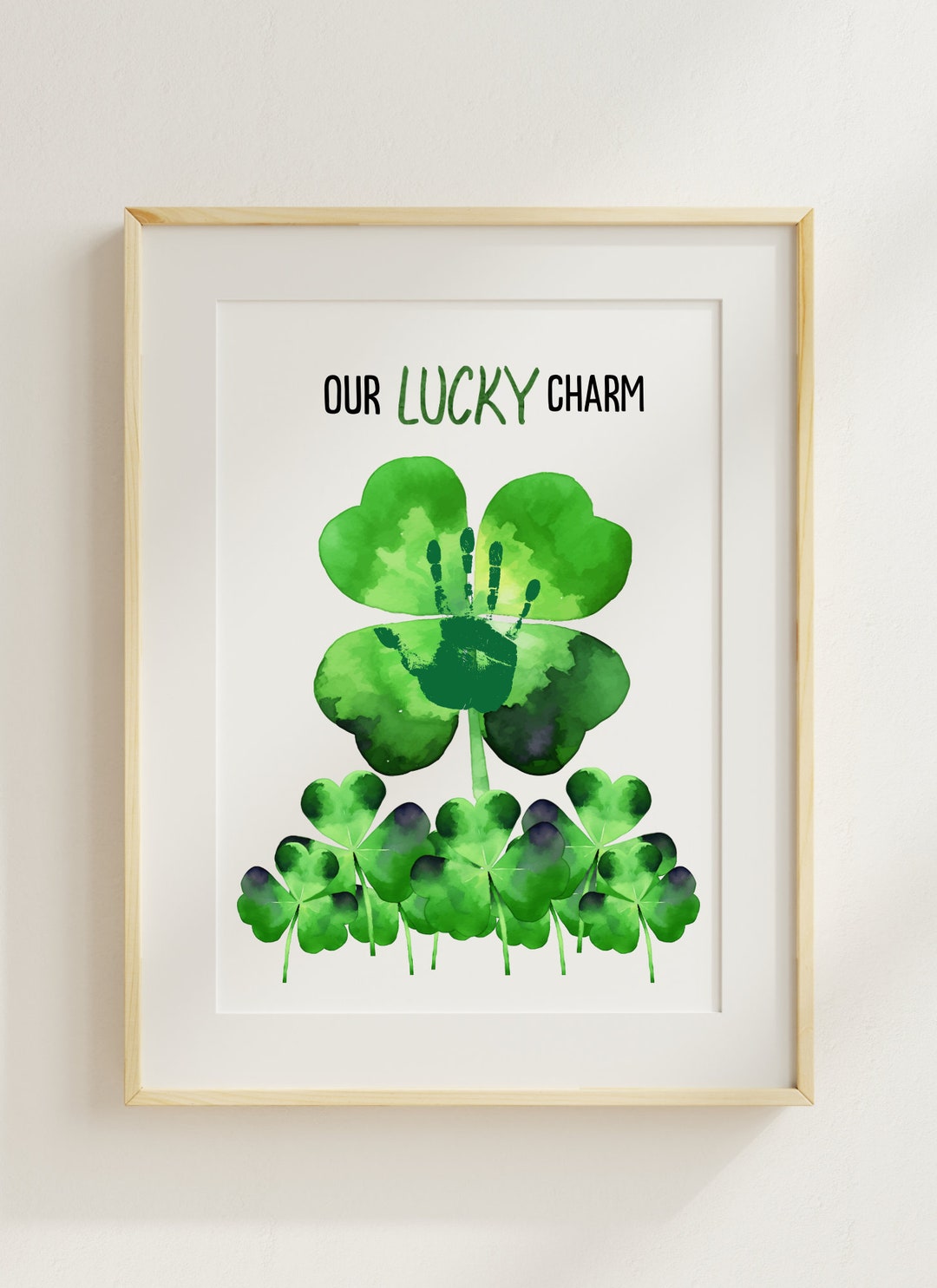 St. Patrick's Day Craft, St. Patrick's Day Printable, Lucky Charm ...