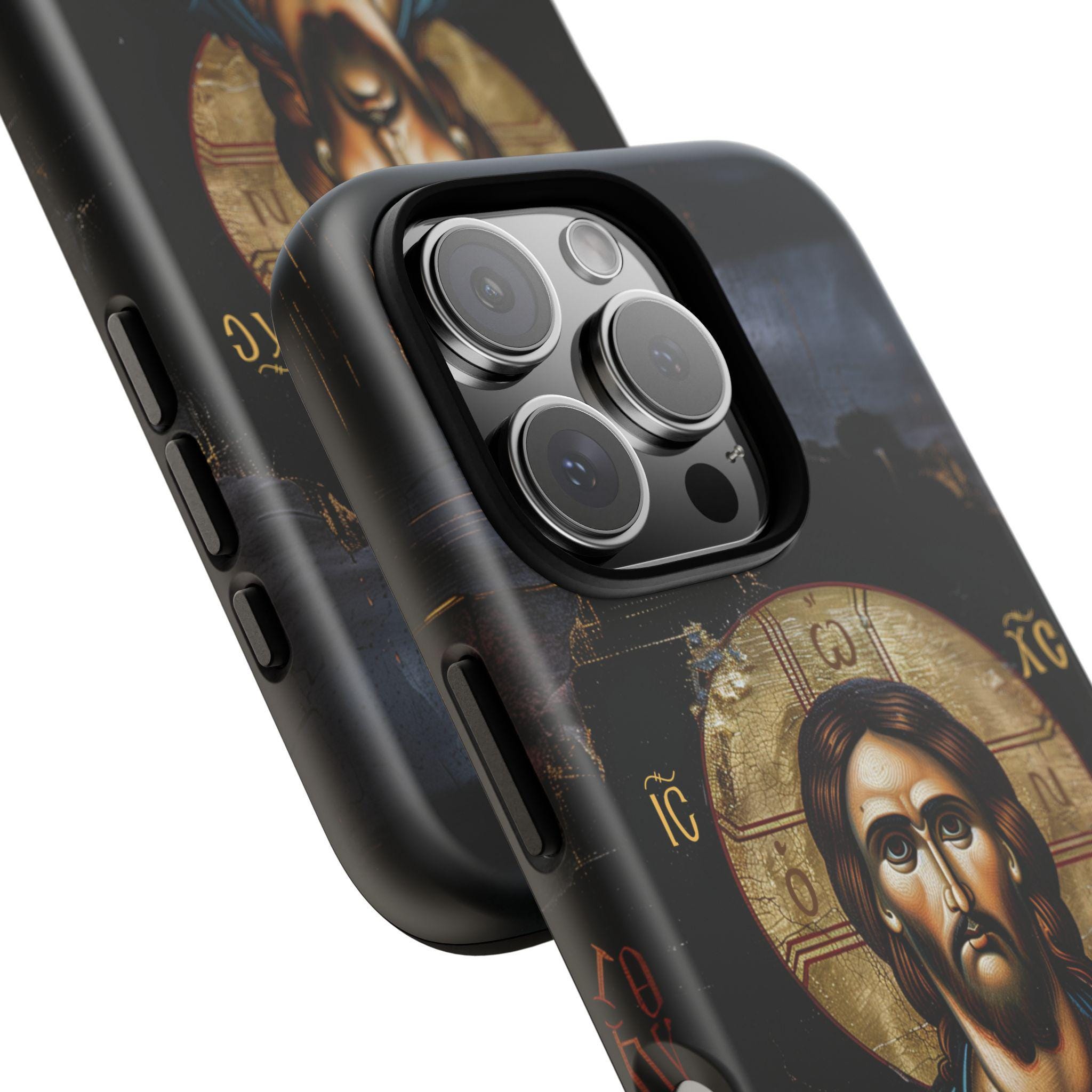 Christ Pantocrator Inspired Byzantine Icon Christian Orthodox iPhone ...