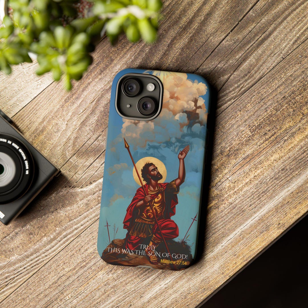 Saint Longinus the Centurion Byzantine Orthodox Christian Icon Inspired ...