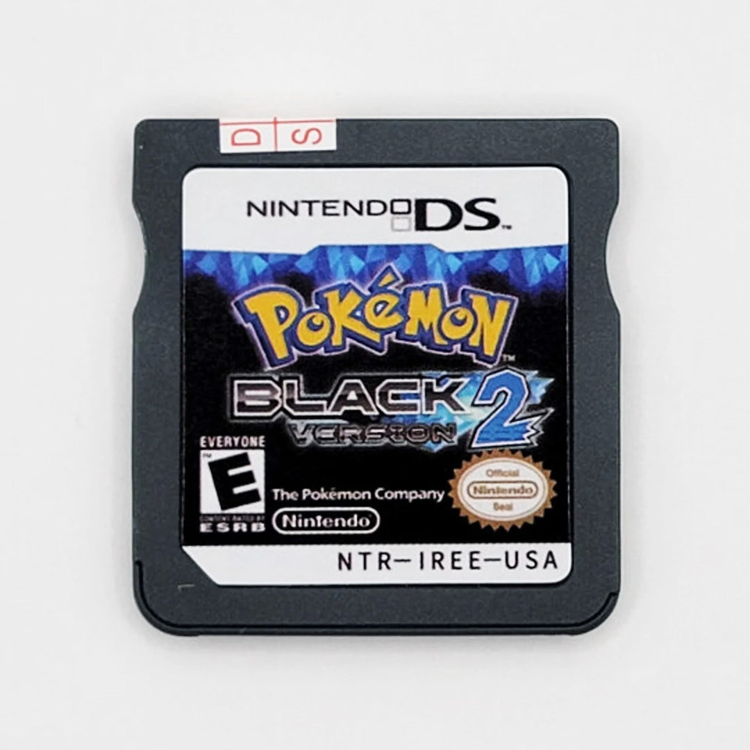 Pokemon Black 2 Reproduction Cartridge for Nintendo DS - Etsy