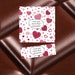 Printable Valentine Candy Bar Chocolate Bar Wrapper I Love You More ...