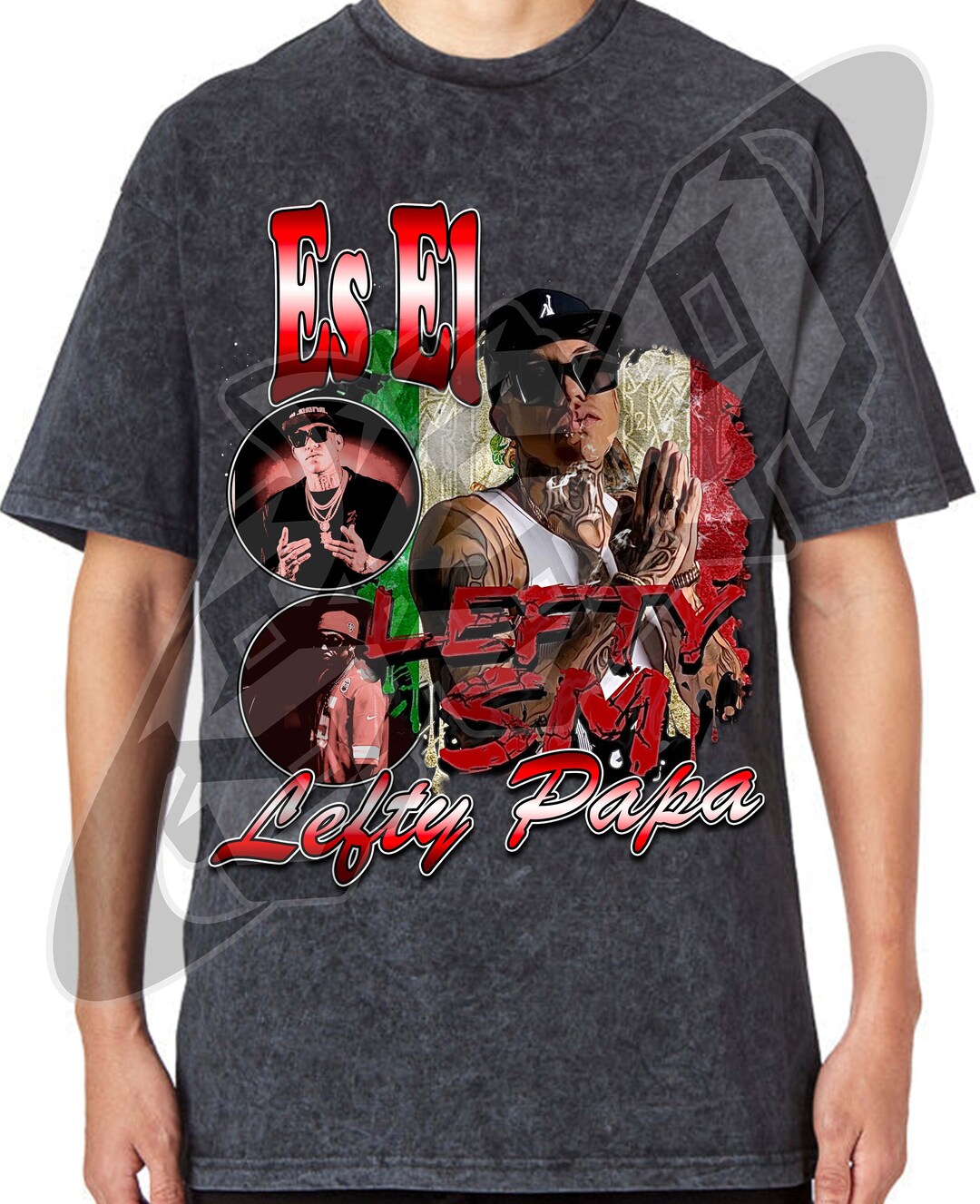 Lefty SM PNG File Download Bootleg 90s Style Vintage Look Papa Dtg Dtf ...