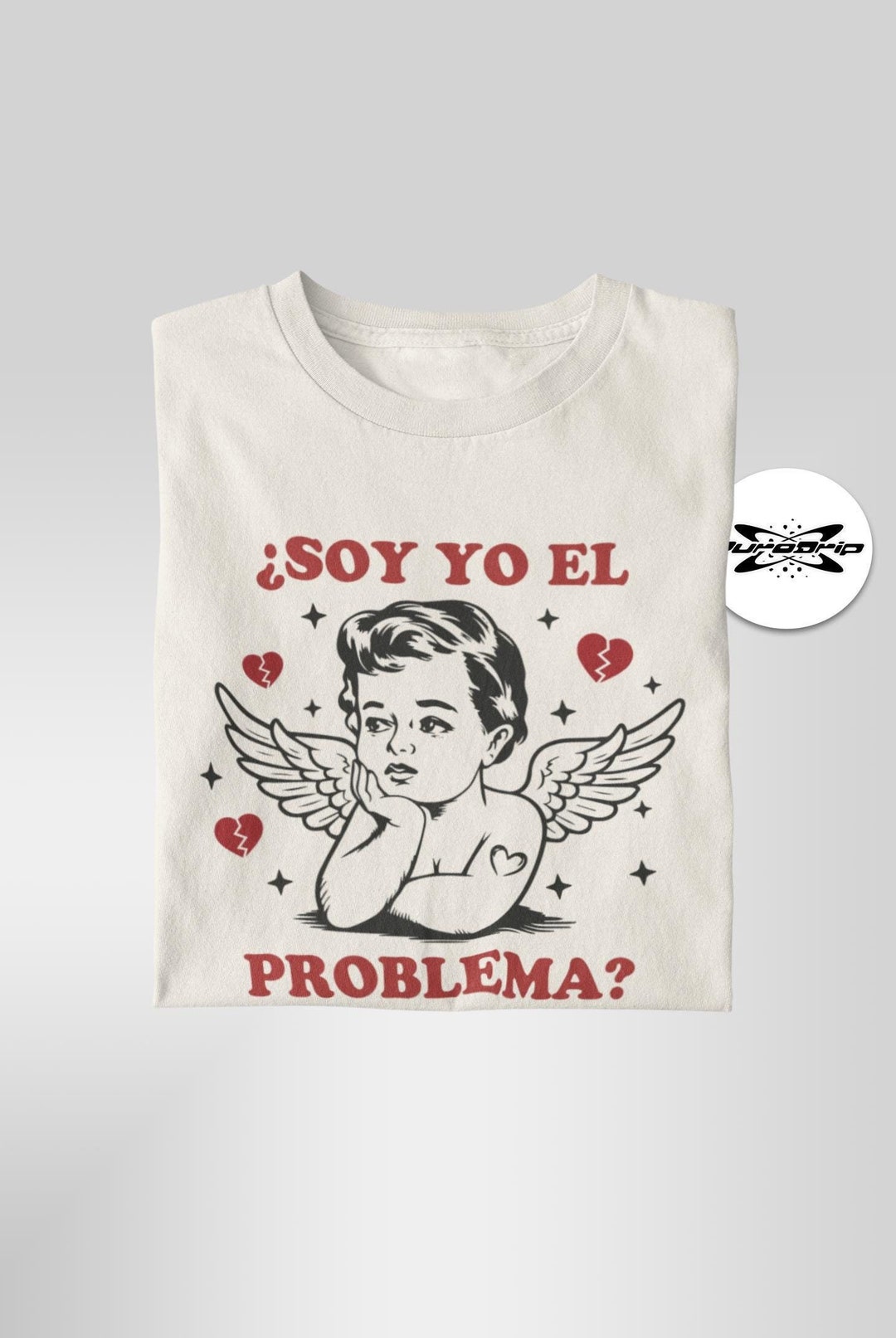 Soy Yo El Problema? Funny Spanish Angel Valentines Drama Mexican ...