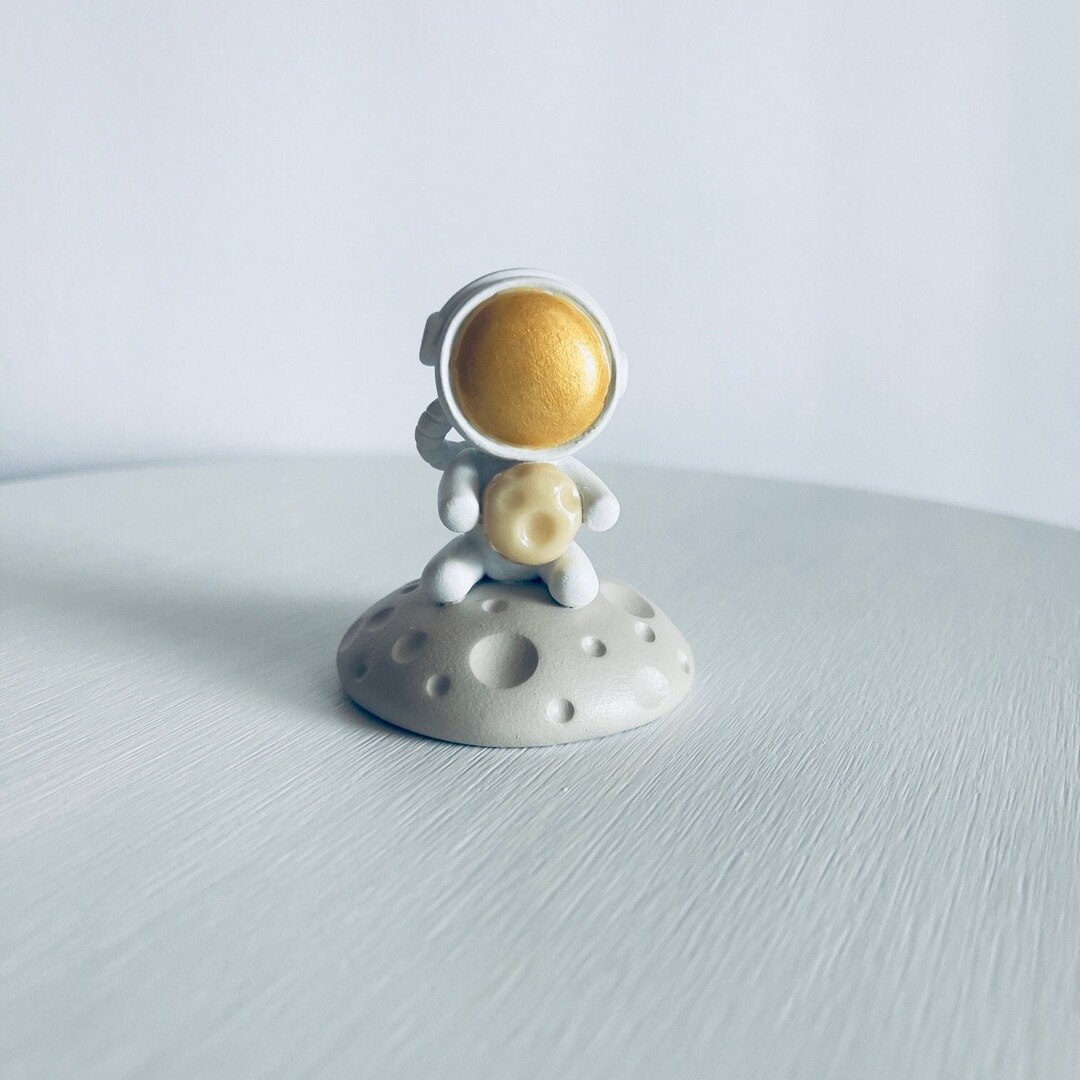 Astronaut Statue Handmade Spaceman Sculpture - Etsy