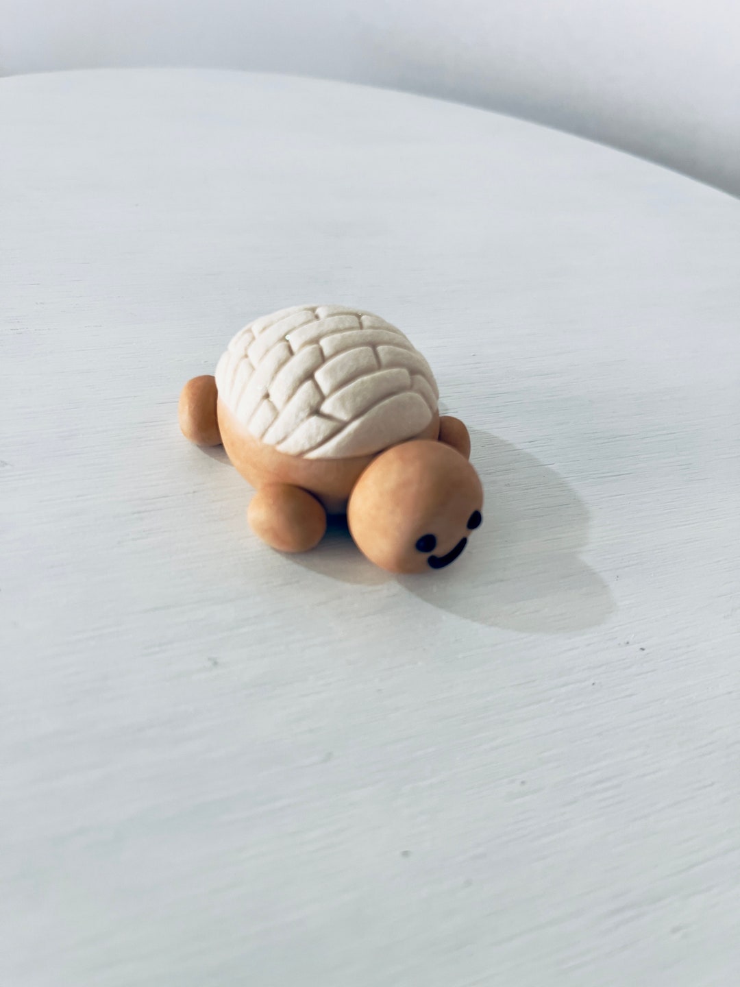 Small Mexican Turtle Concha Bread Clay Sculpture - Etsy