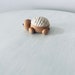 Small Mexican Turtle Concha Bread Clay Sculpture - Etsy