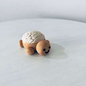 Small Mexican Turtle Concha Bread Clay Sculpture - Etsy