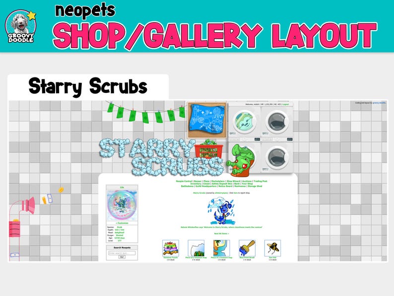 Neopets Gallery/shop Bundle - Etsy