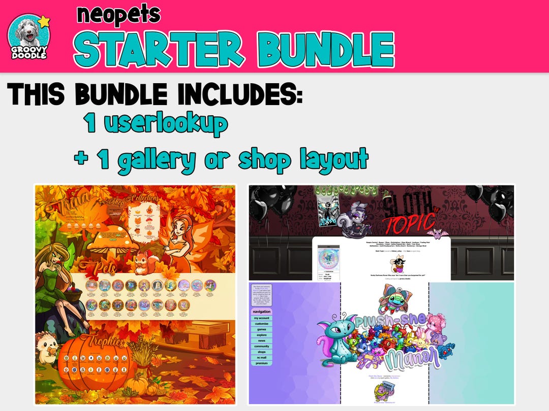 Neopets Starter Bundle - Etsy
