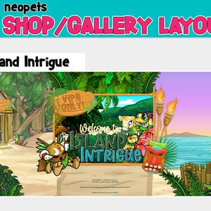 Neopets Gallery/shop Bundle - Etsy