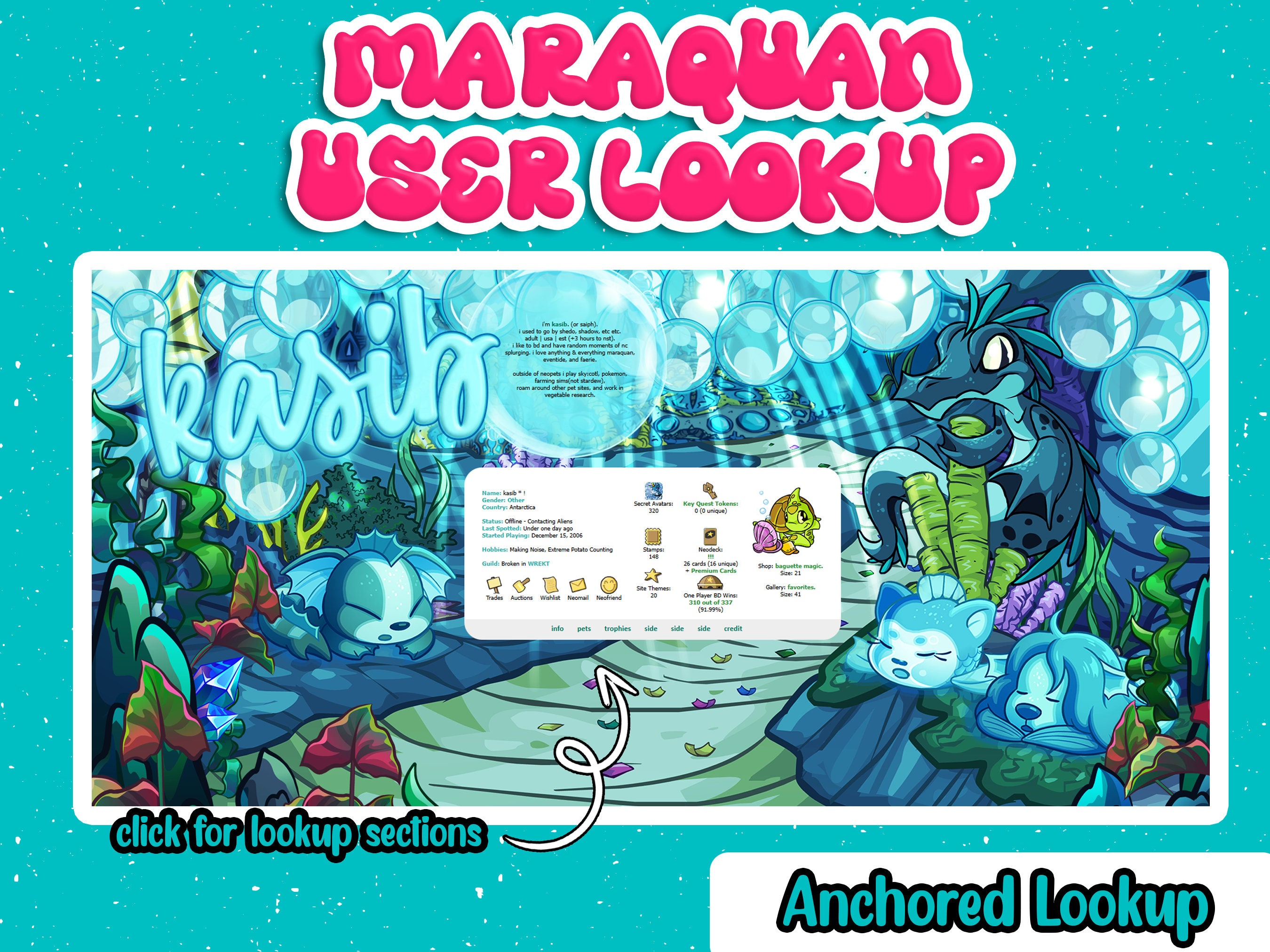 Neopets User Lookup - Etsy