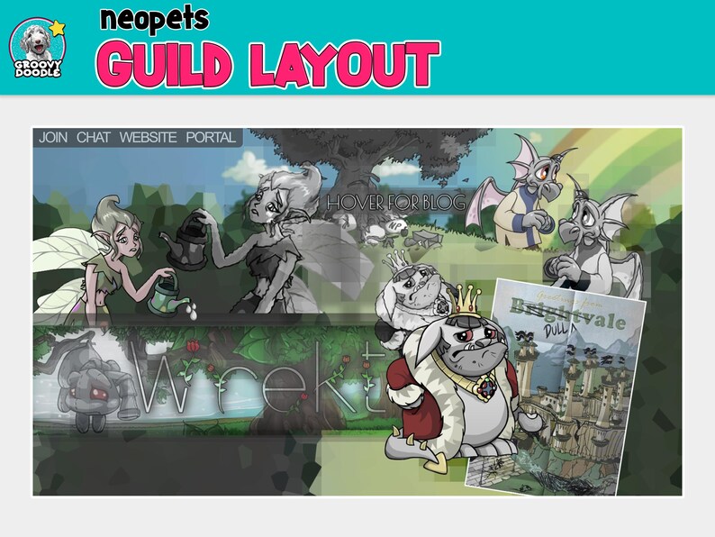 Neopets Guild Layout - Etsy