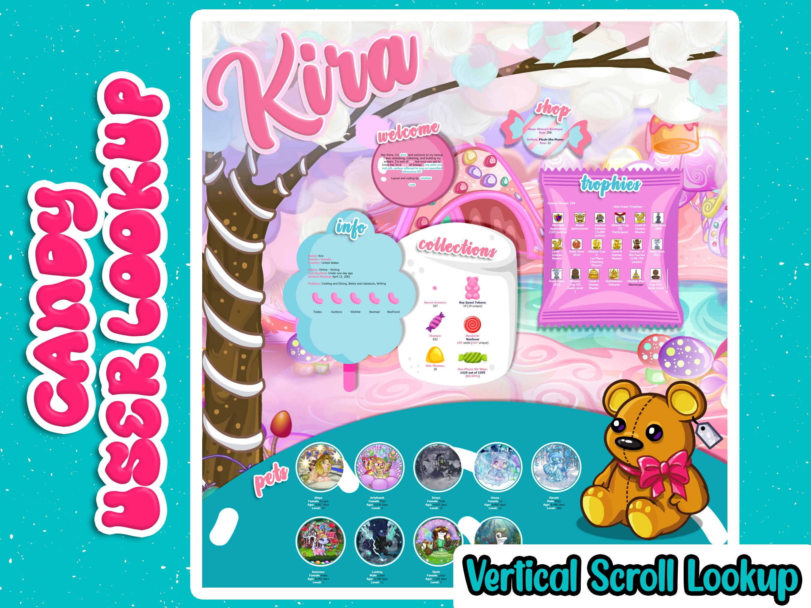 Neopets User Lookup - Etsy