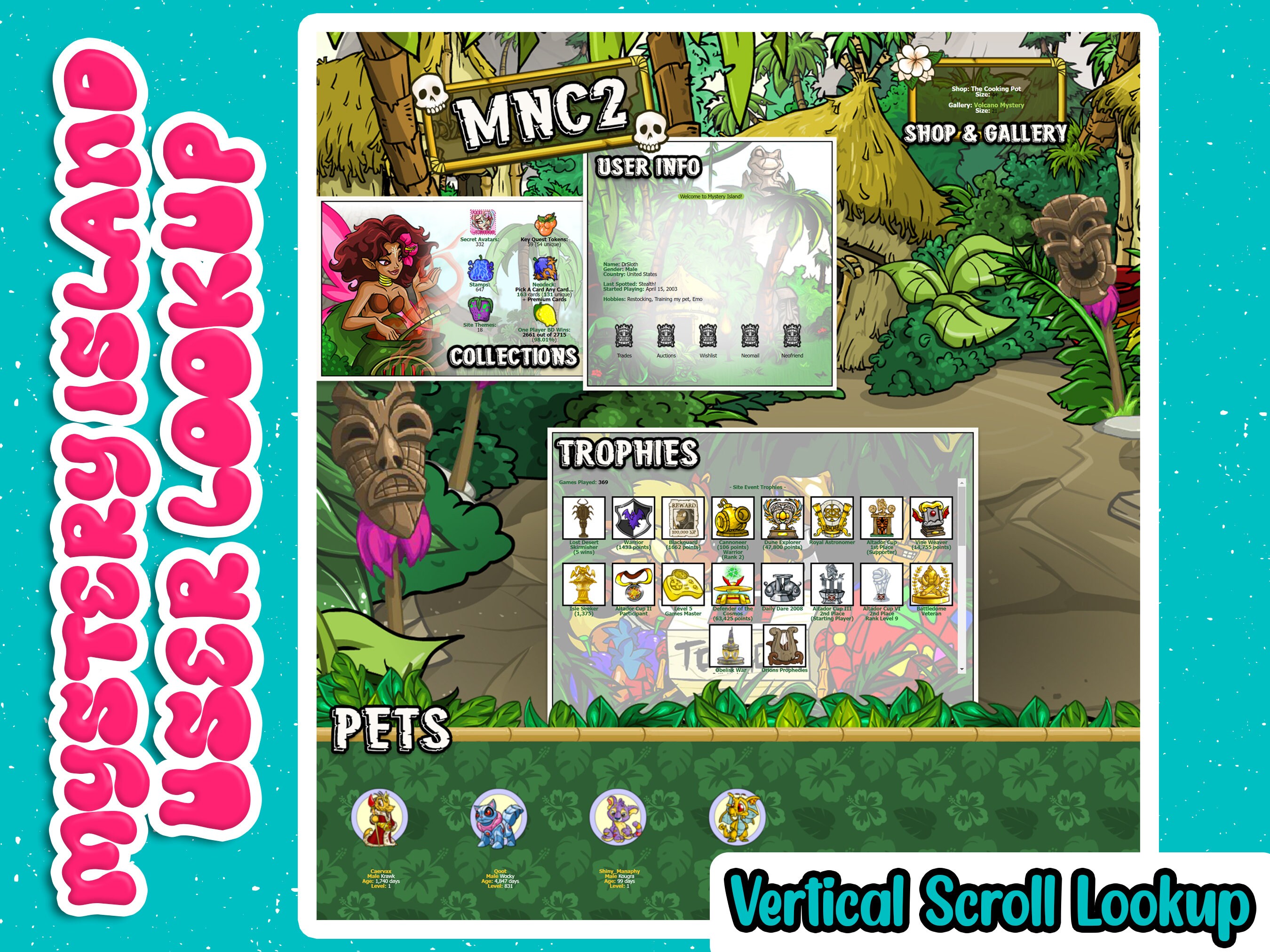 Neopets User Lookup - Etsy